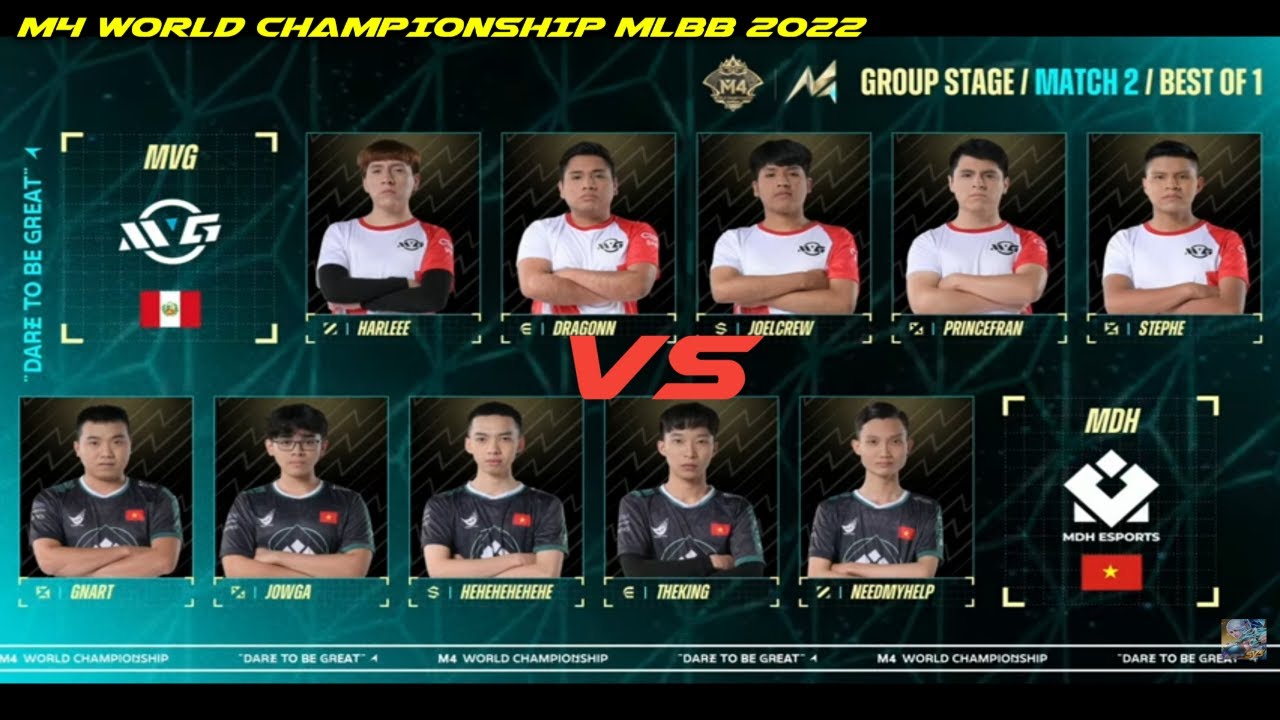 Mobile Legengs : M4 World Championship MLBB 2022 | Malvinas Gaming vs ...