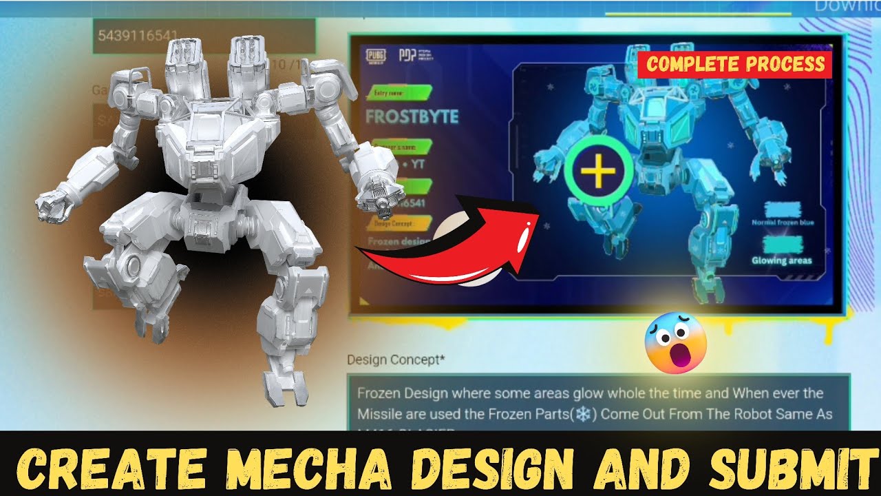 HOW TO DESIGN MECHA😱 | How To Color and Sketch MECHA PDP | MECHA PDP ...