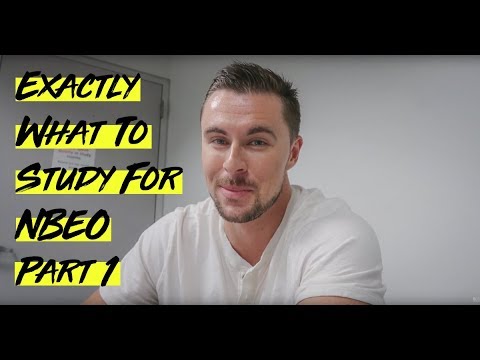Exactly What To Study For NBEO Part 1 - The Vision | Episode 1 - YouTube
