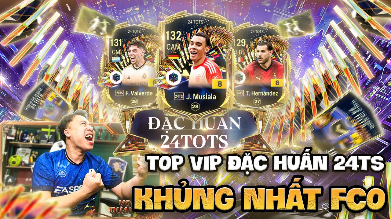 Vodka Quang | Đẳng cấp FC Online TOP VIP 24TOTS +8 chỉ số cao nhất ...