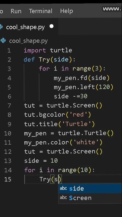 python pattern program to print amazing pattern using turtle module for beginners #programming # ...