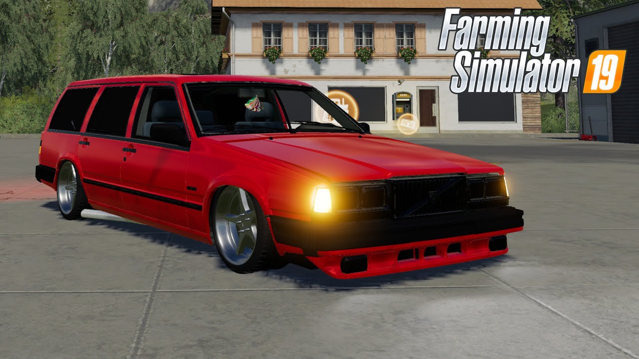 VOLVO 740/745 WAGON - Farming Simulator 2019[FS19 LS19 Car Vehicle Mod ...