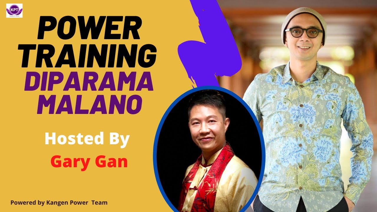 Power Training With Diparama Malano Hosted By Gary Gan - YouTube
