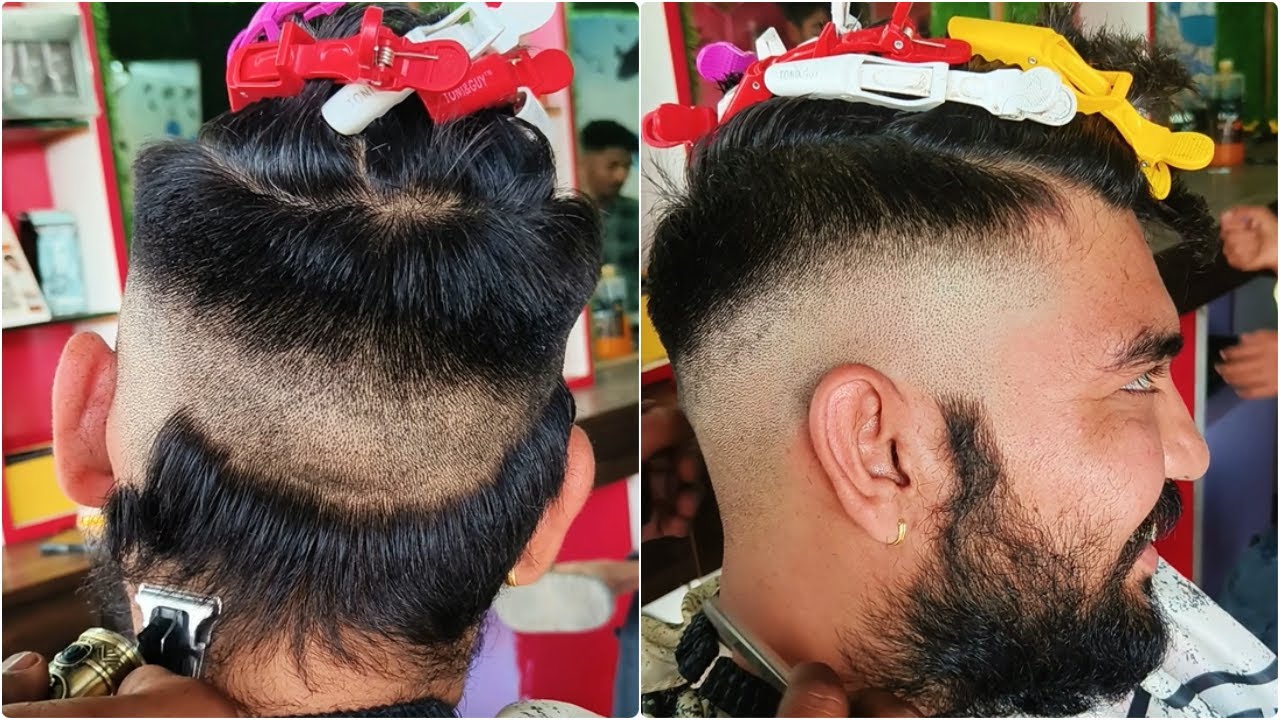 Fade Two Side Hair Cutting | Details Step By Step Tutorial Video - YouTube
