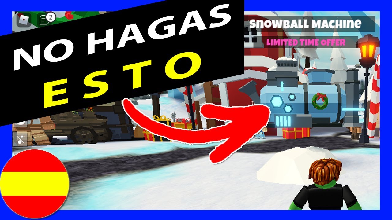 🟥🟨🟥 AVISO: NO HAGAS ESTO con la Snowball Machine - Islands Roblox ...