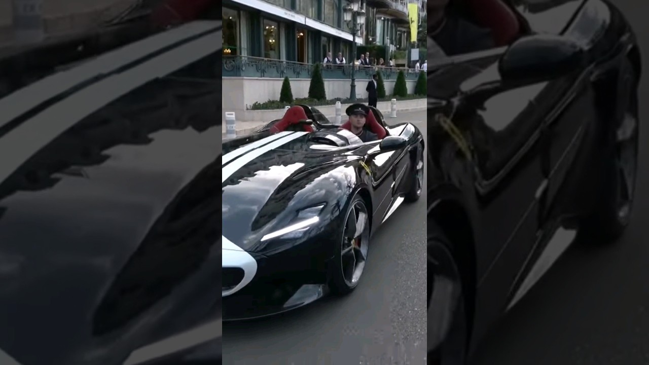 Monaco Valet parking a Ferrari Monza SP2 #monaco #billionaire # ...
