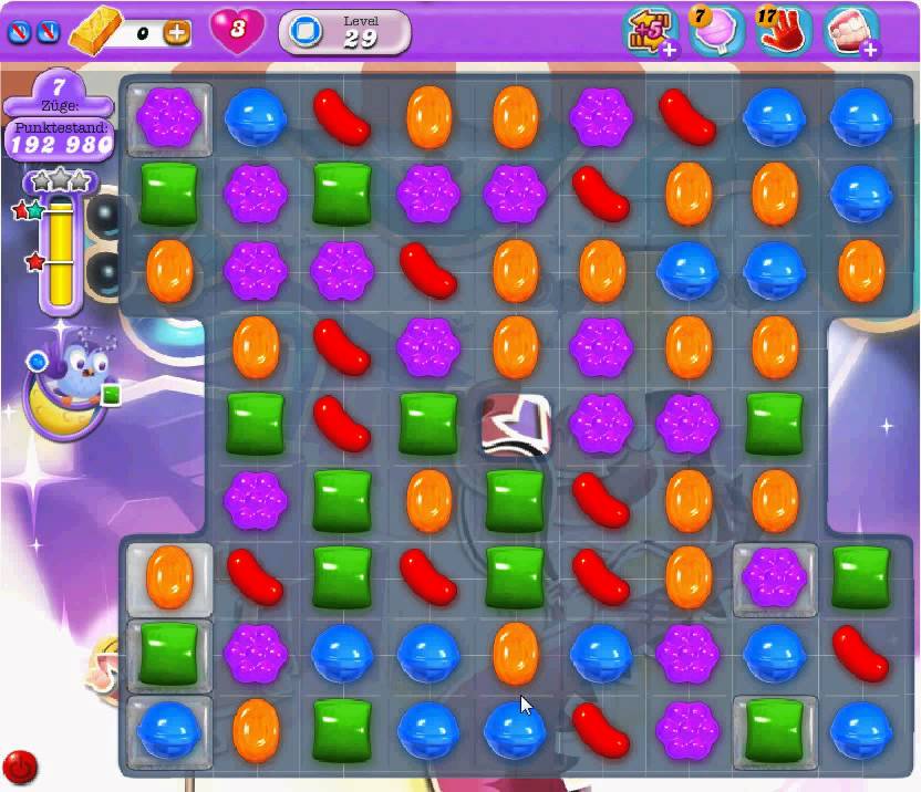 Candy Crush Saga Dreamworld Level 29 - ODUS - 3 STARS - YouTube