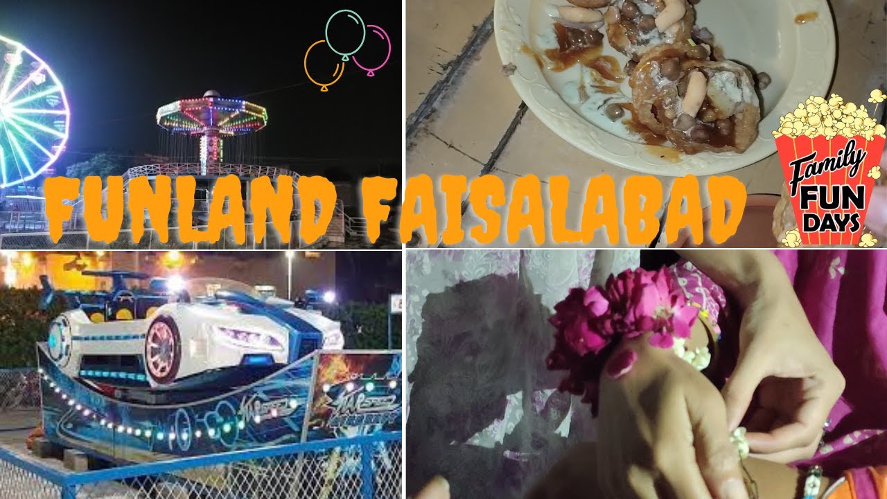 Tour to FunLand Faisalabad_ My YouTube income Instagram Messages reply ...