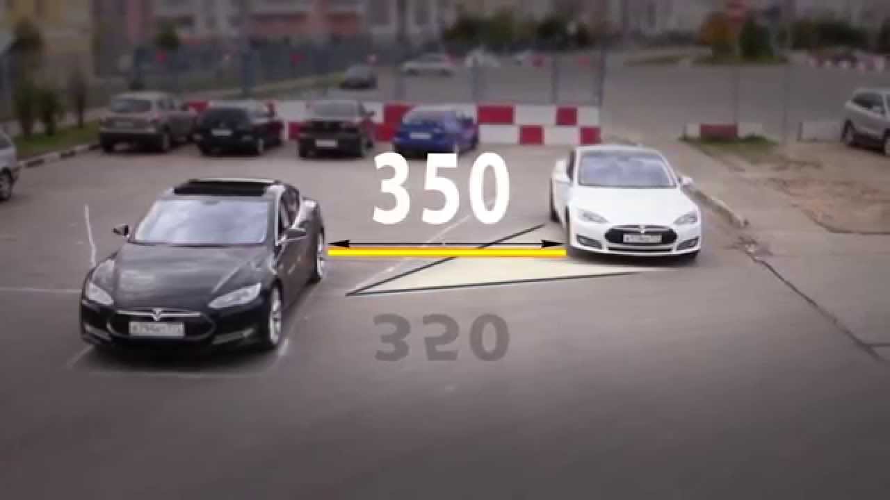 Тесла зеркала Тест слепых зон - Tesla Model S Mirrors Blind Spots ...