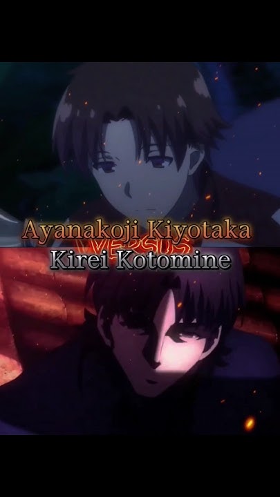 Ayanakoji Kiyotaka Vs Kirei Kotomine #shorts - YouTube