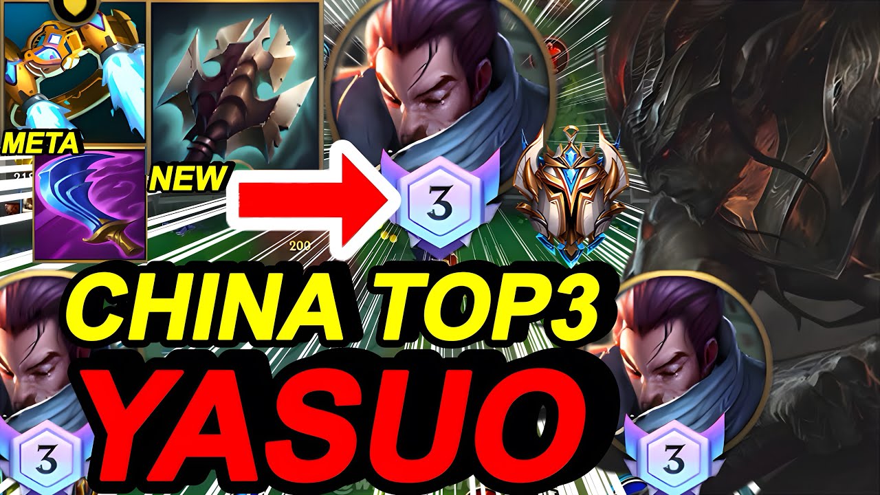 Wild Rift China Top3 Yasuo Top - Tank Yasuo Meta ? - Challenger Rank ...