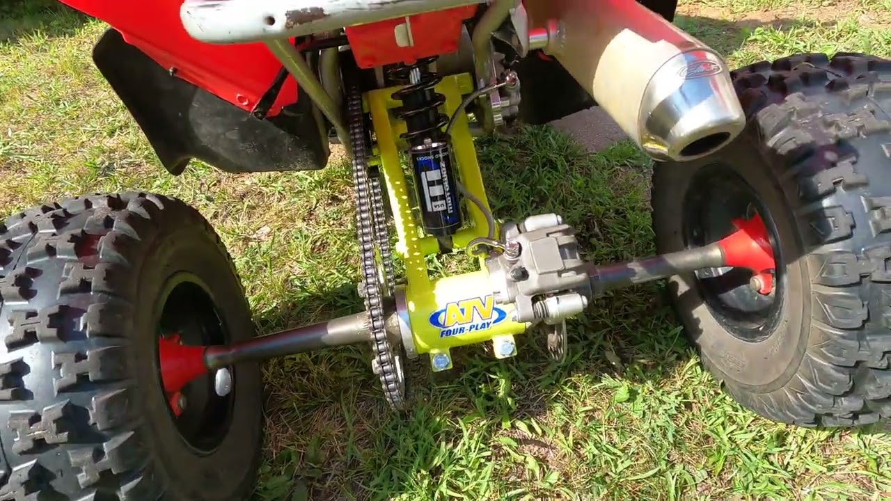 ATV Four Play's TRX 90 XC walk around. - YouTube