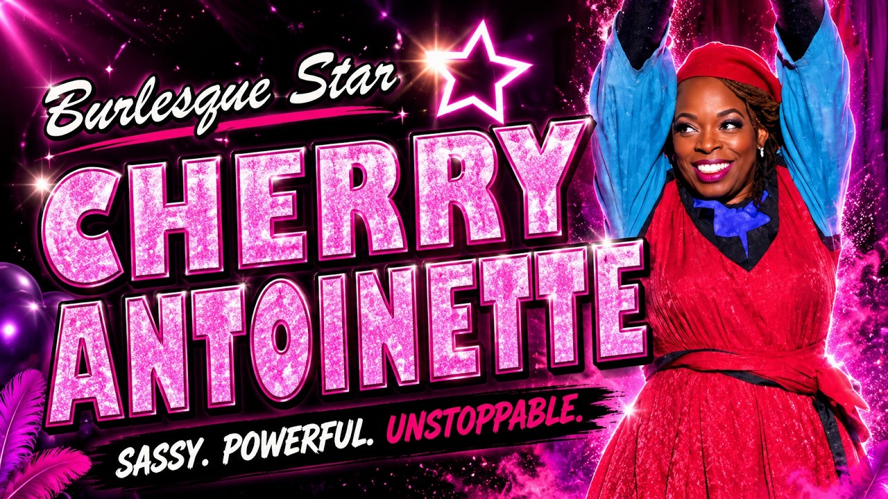 Legendary burlesque performer Cherry Antoinette! - YouTube