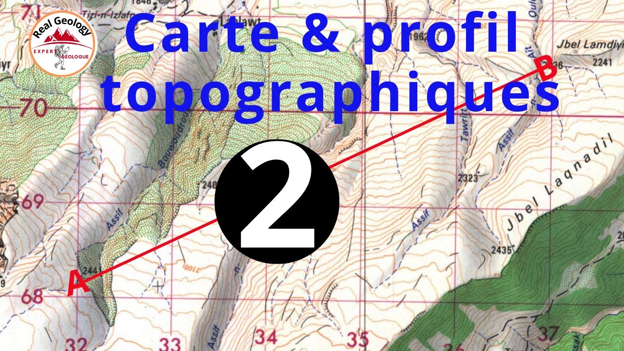 Carte et profil topographiques (suite) pour tous niveaux scolaires ...
