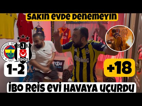 Delil Reis - İbo Reis Fenerbahçe 1-2 Beşiktaş Derbi Maçı Tepki Videosu - #keşfet #derbi #fb #bjk 