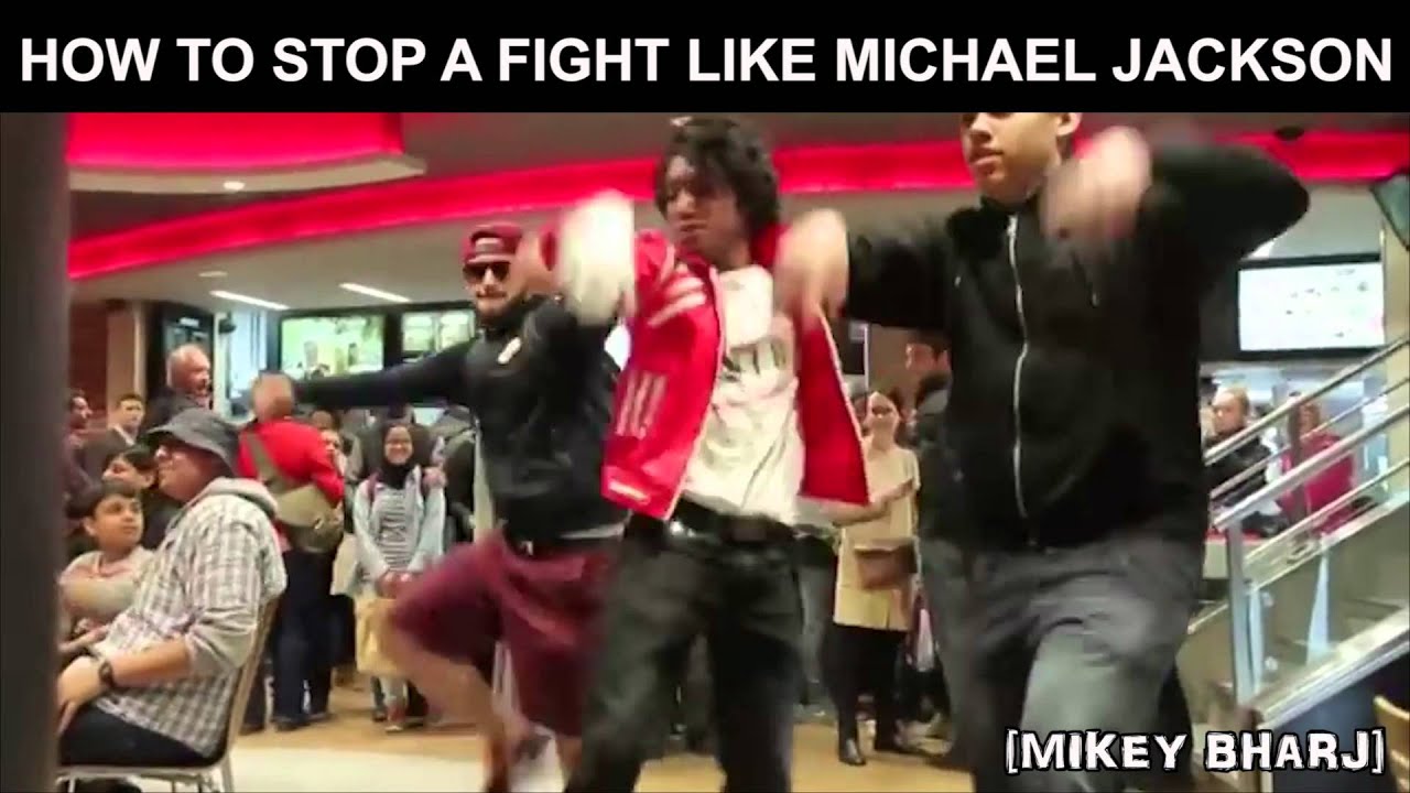 HOW TO STOP A FIGHT LIKE MICHAEL JACKSON - YouTube
