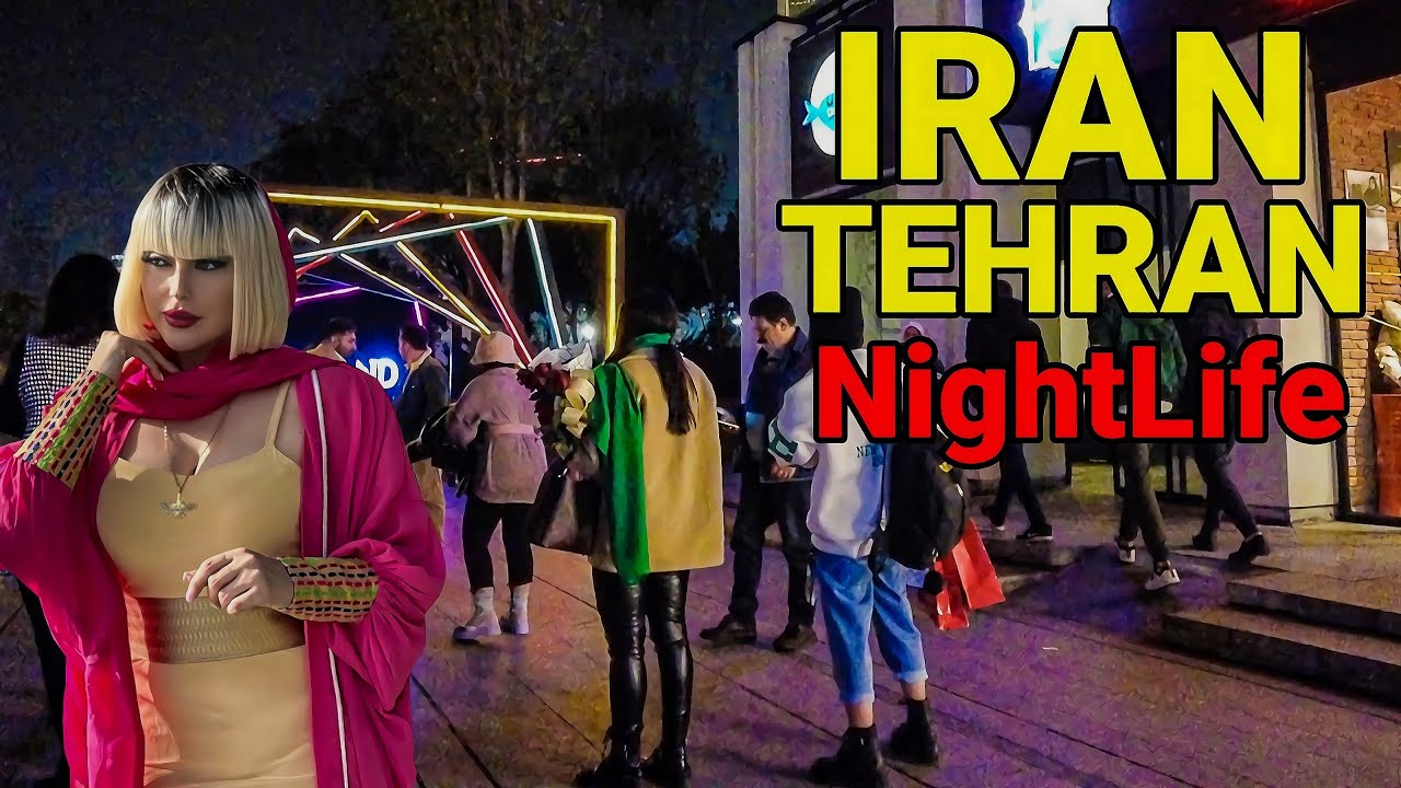 Iran 2023 Night Walk In Tehran City 2023 Vlog ایران Youtube