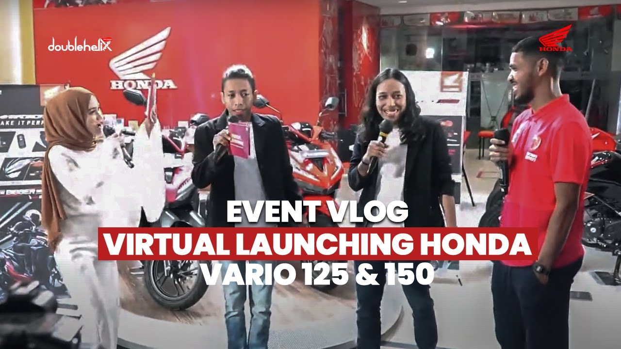 Virtual Launching Honda Vario 125 & 150 - dipandu oleh tumming abu ...