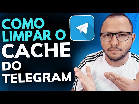 COMO LIMPAR o CACHE DO TELEGRAM no CELULAR ANDROID - PASSO A PASSO