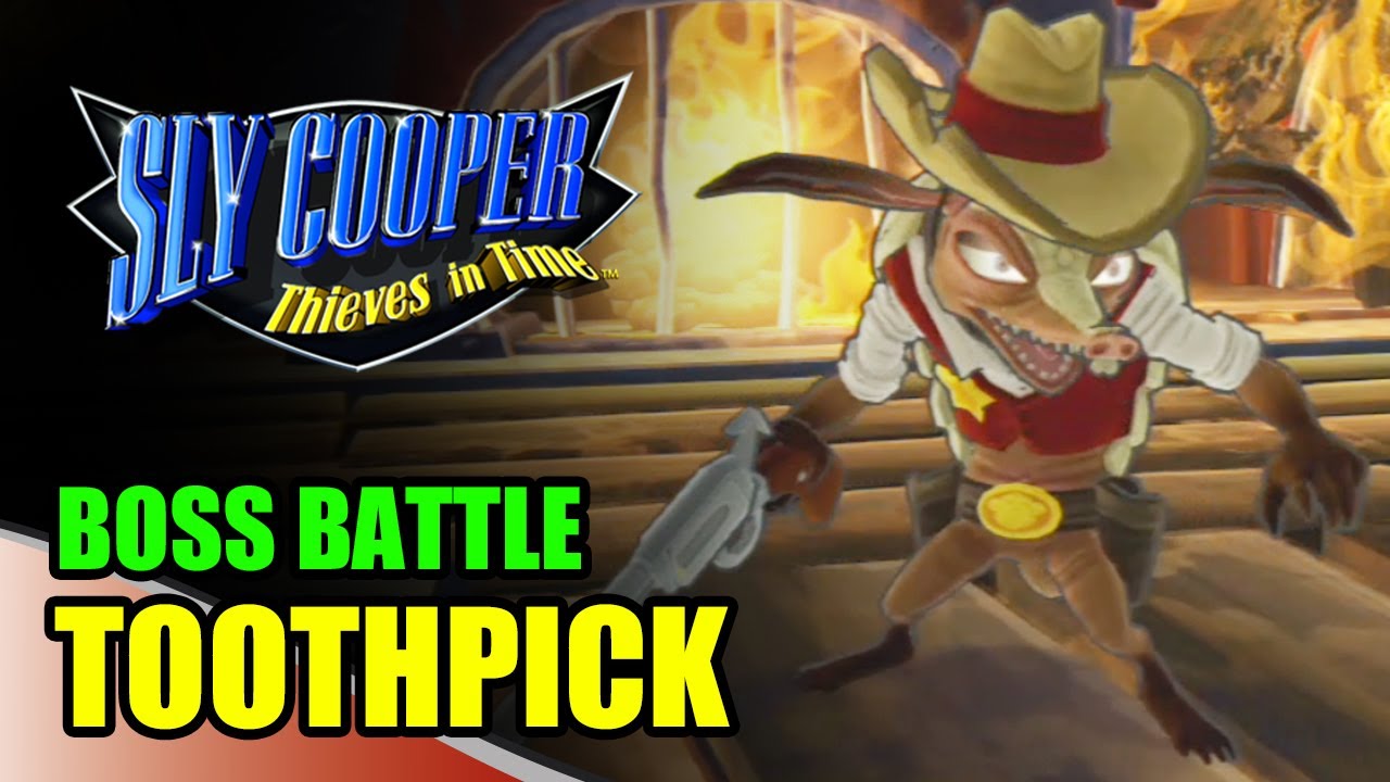 Sly Cooper 4 - SLY VS TOOTHPICK - YouTube