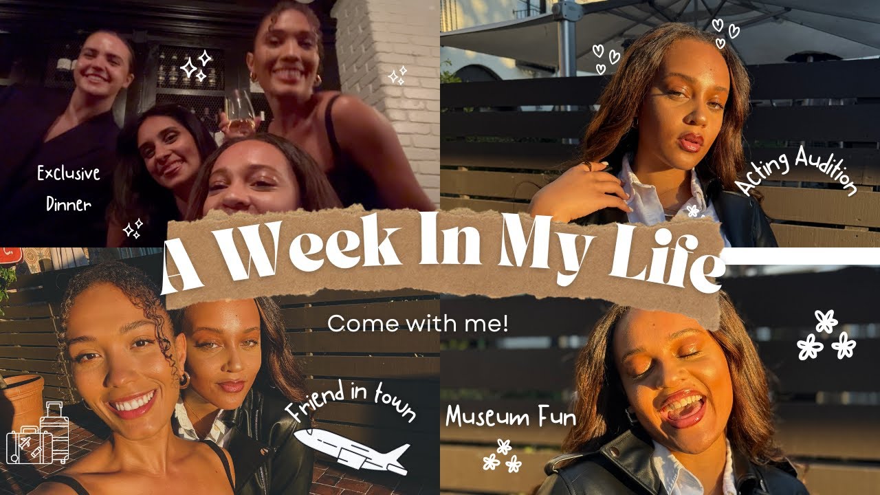 Weekly Vlog - (Exclusive Event and Audition) - YouTube