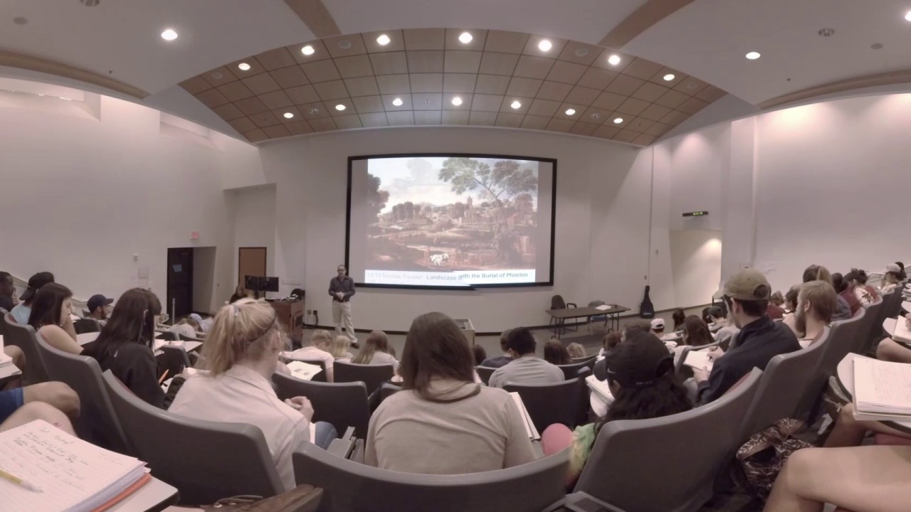 Texas State VR Research - Lecture Hall - YouTube