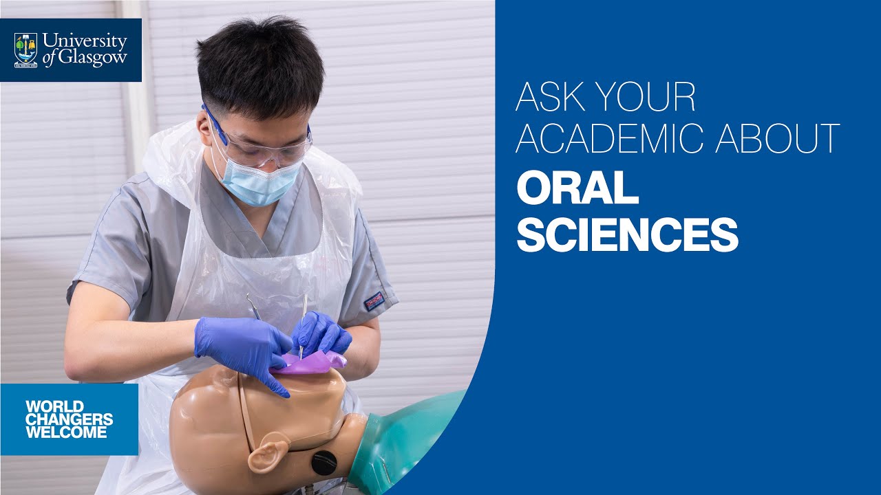 Ask Your Academic about MSc Oral Sciences at UofG 2024 - YouTube