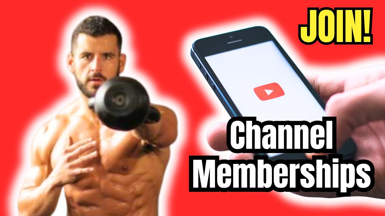 JOIN YouTube Channel Memberships for Training Plans & Exclusive Perks ...