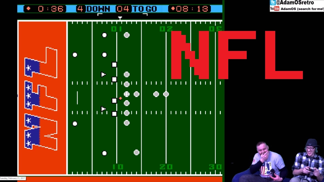 [NES Football Series] "NFL" Gotta Love LJN - YouTube