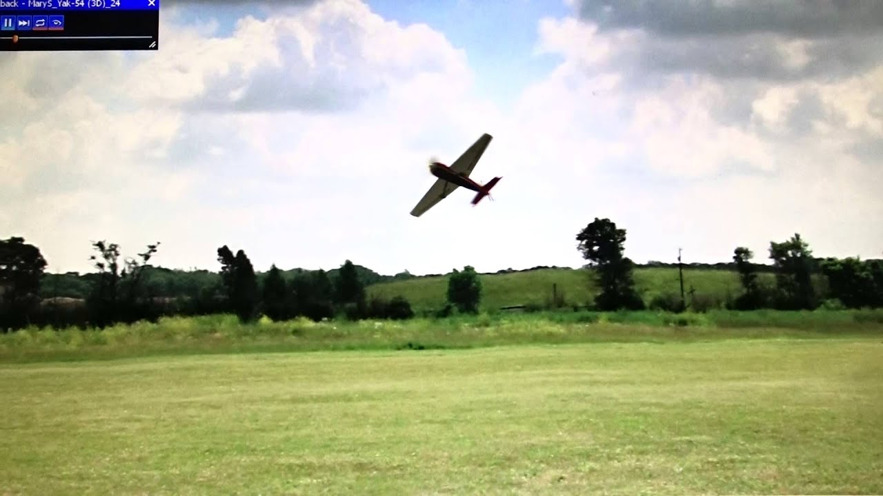 Plane flies auto rotation!!!!! - YouTube