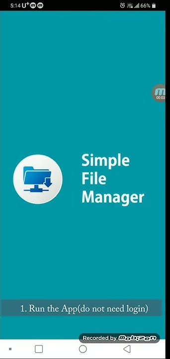 How to use Google Drive in Simple File Manager - YouTube