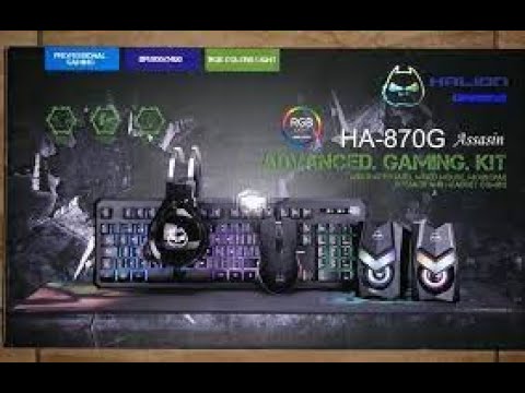 Unboxing HALION HA-870G - YouTube