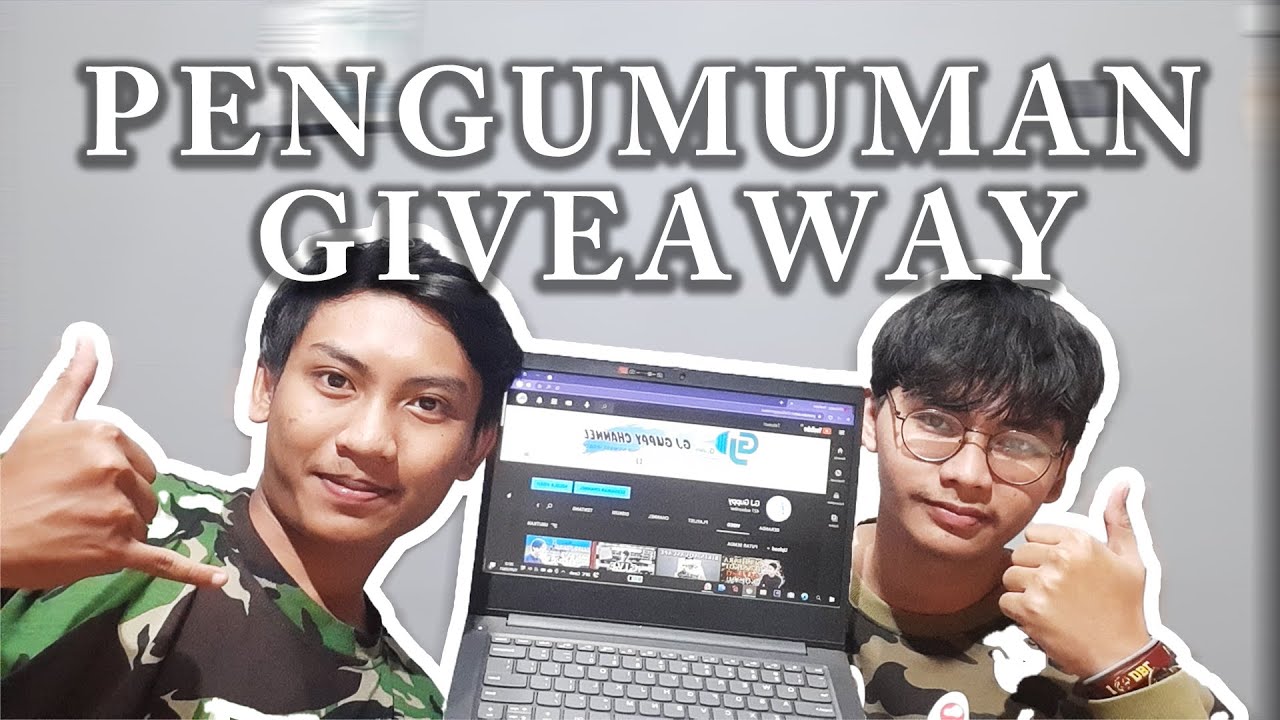 Pengumuman GIVEAWAY - YouTube