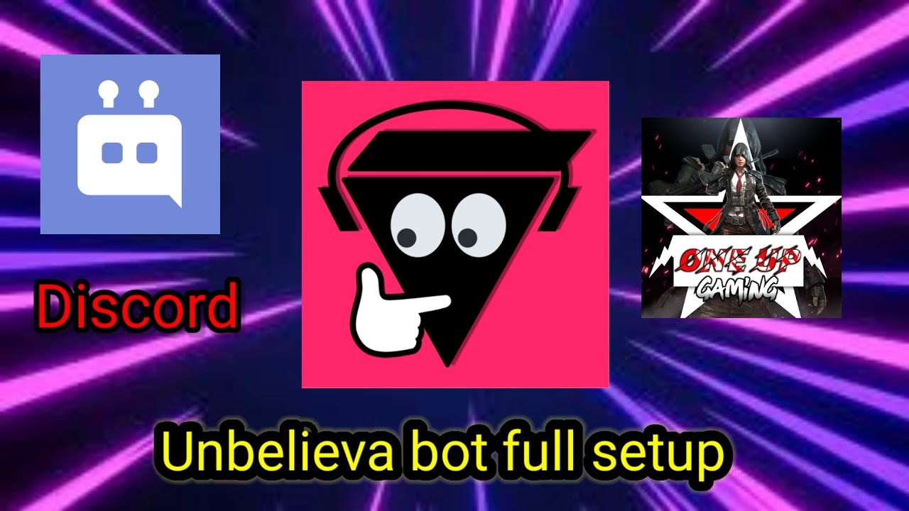 Unbelieva Bot Full Setup Discord - YouTube
