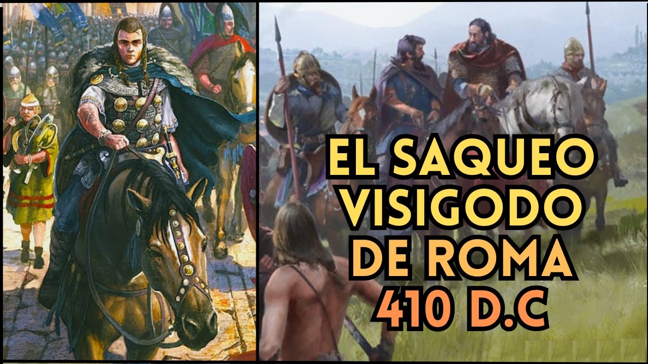 La ÚLTIMA ESTOCADA al IMPERIO ROMANO. El saqueo visigodo de Roma. - YouTube