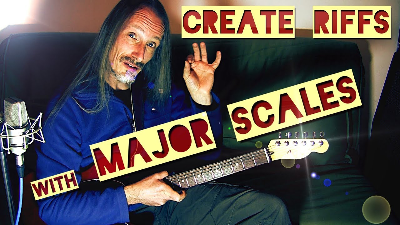 Create Riffs with Major Scales 🔥 (Riff Tweaking / Major Mode Adaption ...