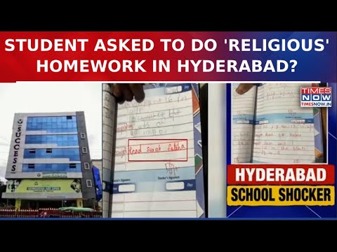Hyderabad School Shocker: Parents Make Sensational Claim, Student Asked To 'Religious' Homework