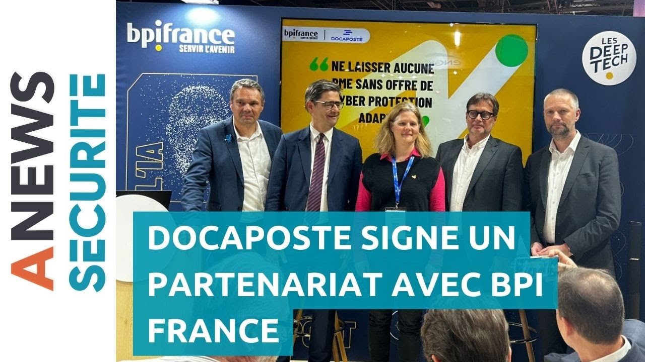 Docaposte signe un partenariat avec BPI France - ITV de Guillaume ...