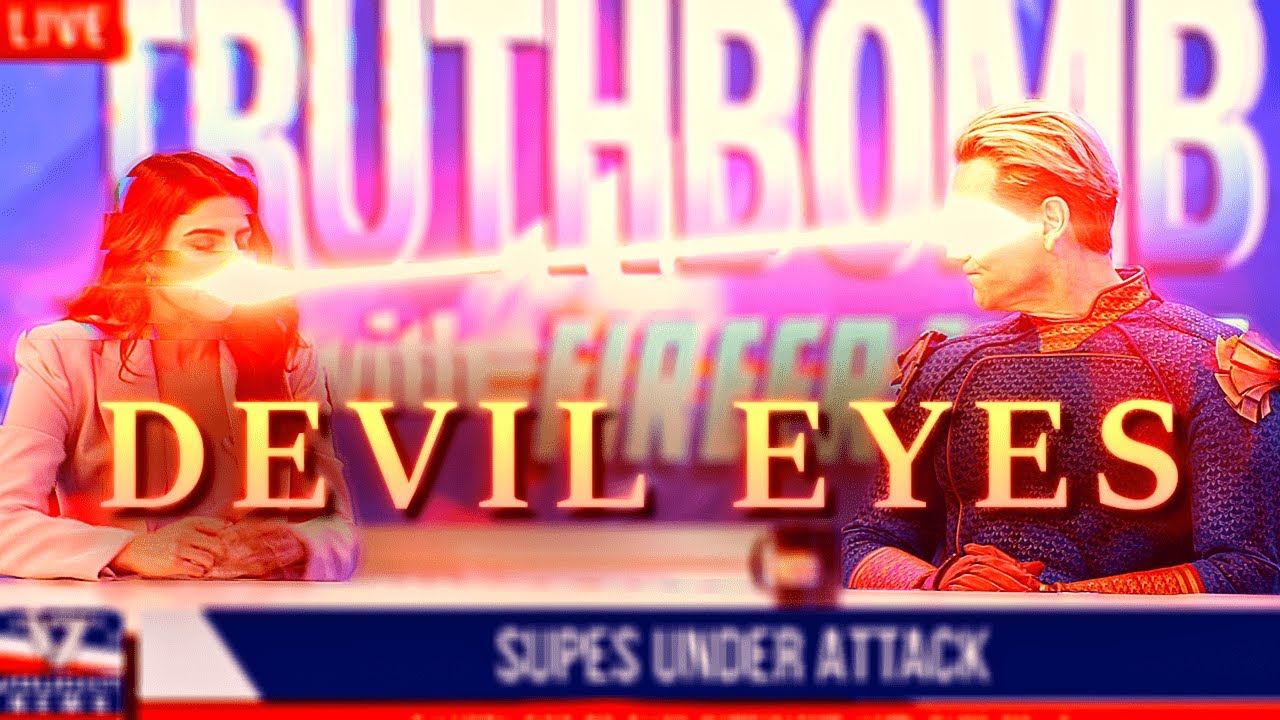 Homelander Lasers Victoria Neuman | The Boys Edit | ZODIVK - Devil Eyes ...