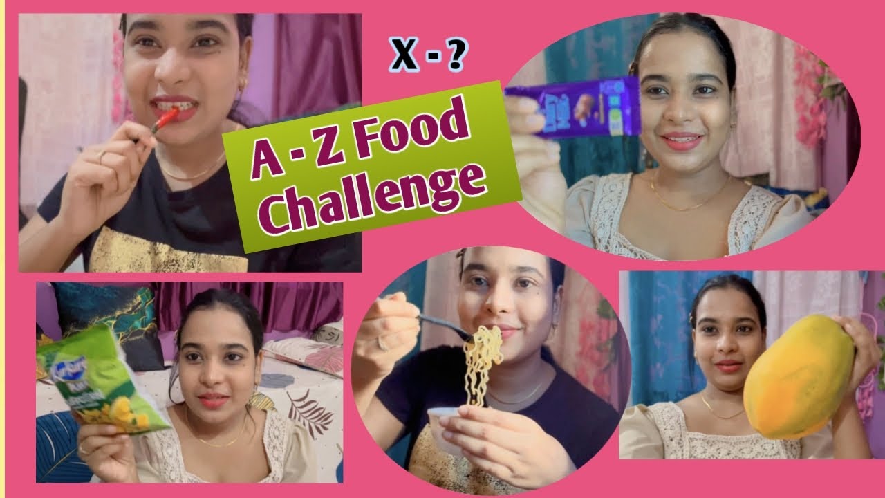 I ONLY ATE FOOD IN ALPHABETICAL ORDER FOR 24 HOUR CHALLENGE | FOOD ...