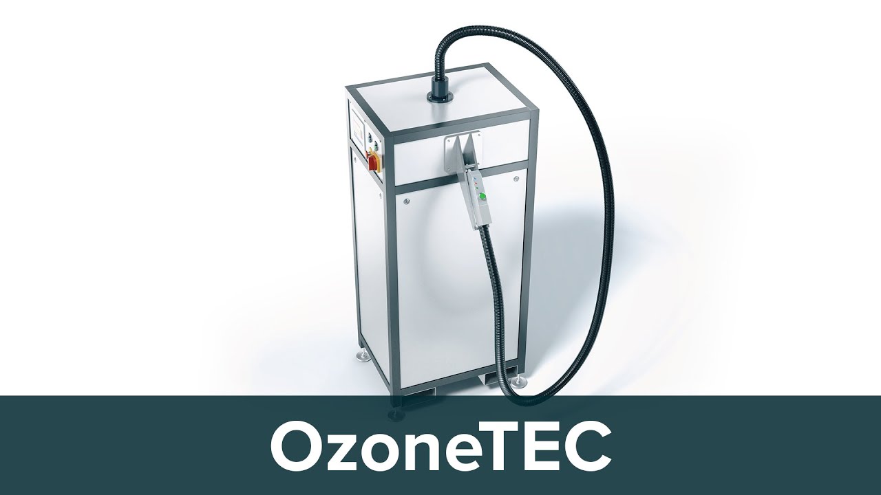 Surface Treatment with Ozone - OzoneTEC - YouTube