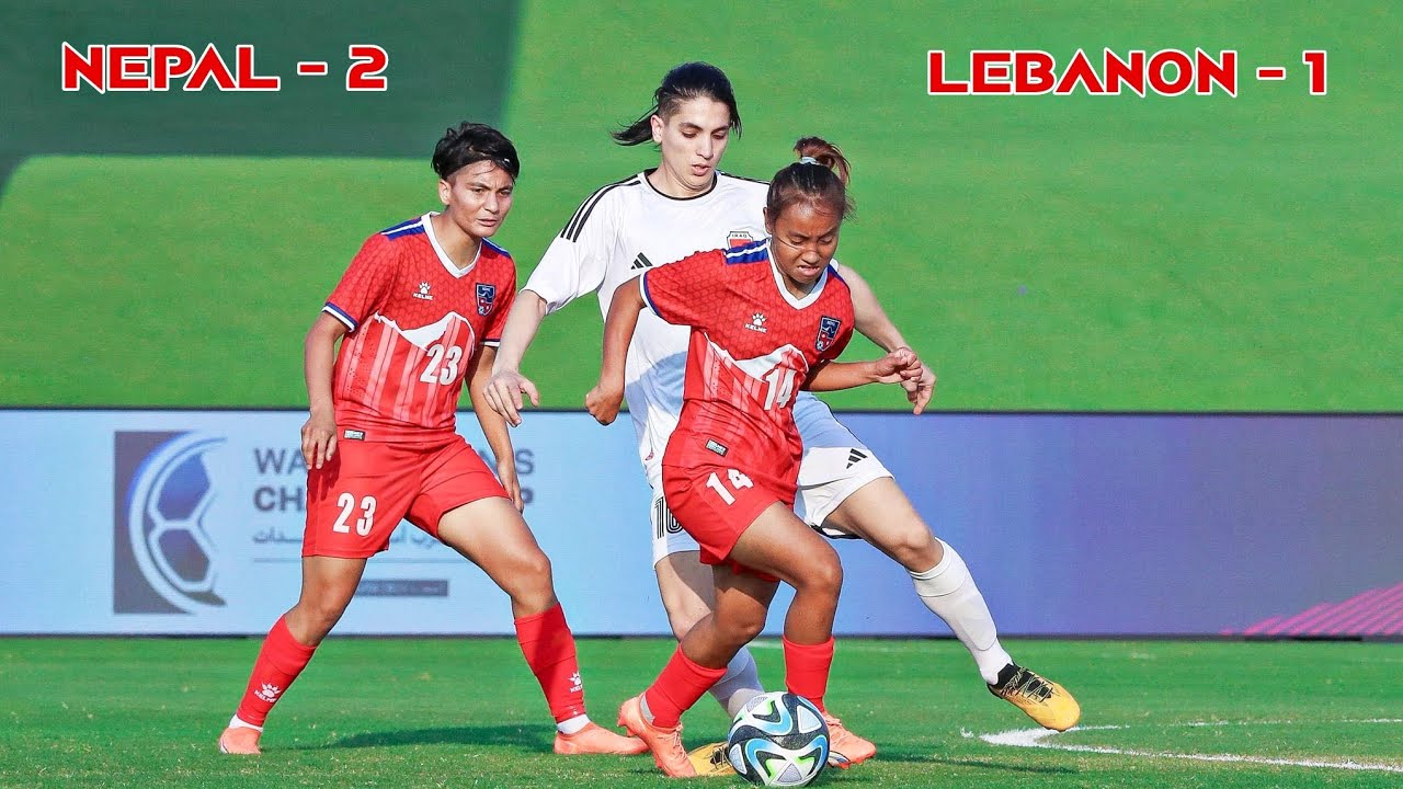 Winning Goal By Preeti Rai | Nepal vs Lebanon - Semi Finals - WAFF 2024 ...