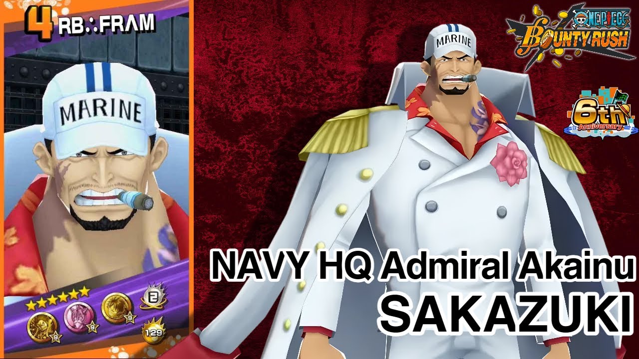 BUFFED AKAINU, THE BEST 6TH ANNIVERSARY EX ? - Level 100 Akainu ...