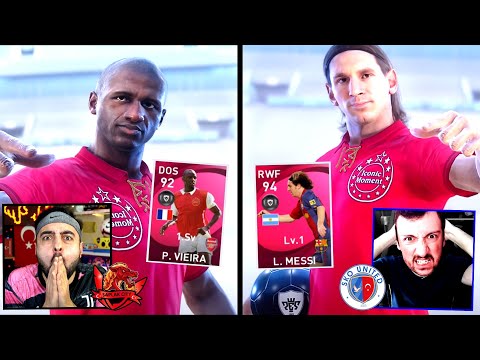 BEN KAYBEDERSEM VİEİRA 😱 MERVAN KAYBEDERSE 100 MESSİ SİLİYOR ! KAPIŞMA PES 2021 !