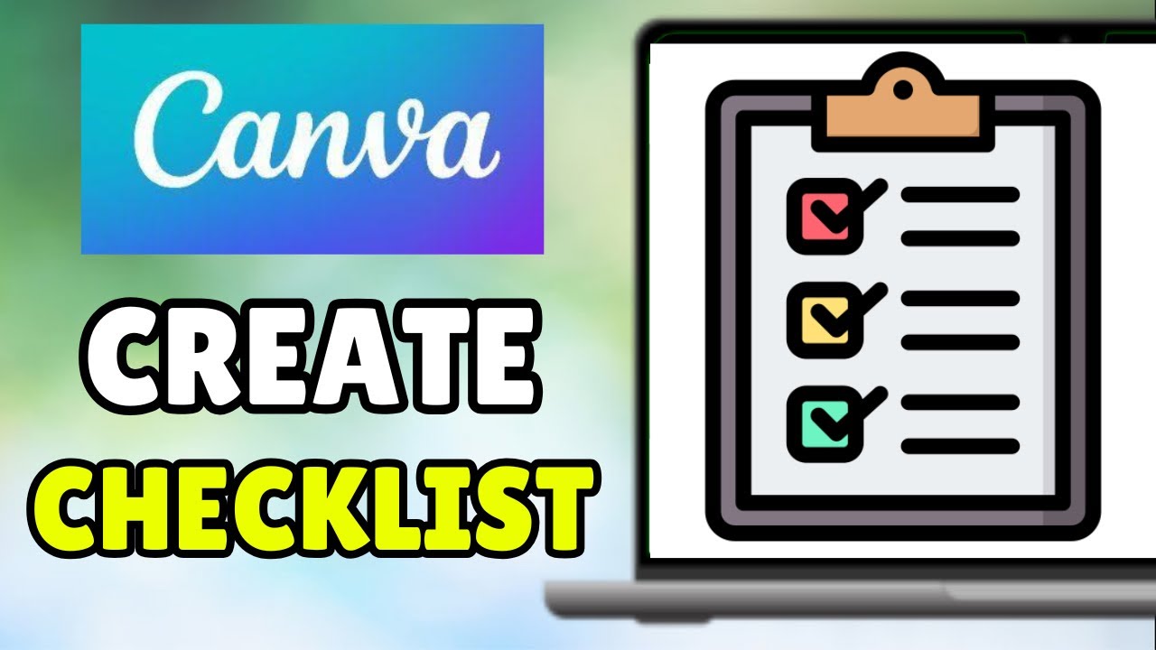 How To Make Checklist In Canva (2026) - Create & Add Clickable ...
