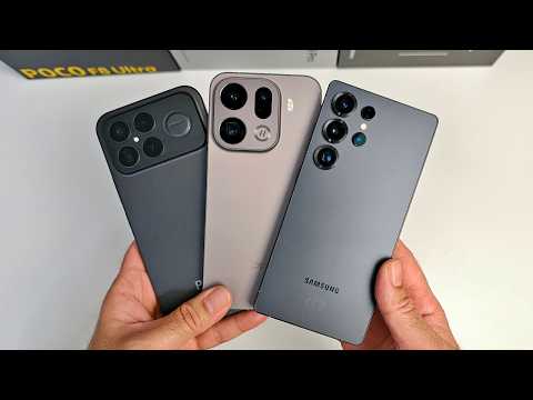POCO F8 Ultra vs S25 Ultra vs OPPO Find X9 Pro – Ultimate Flagship, Honest Comparison