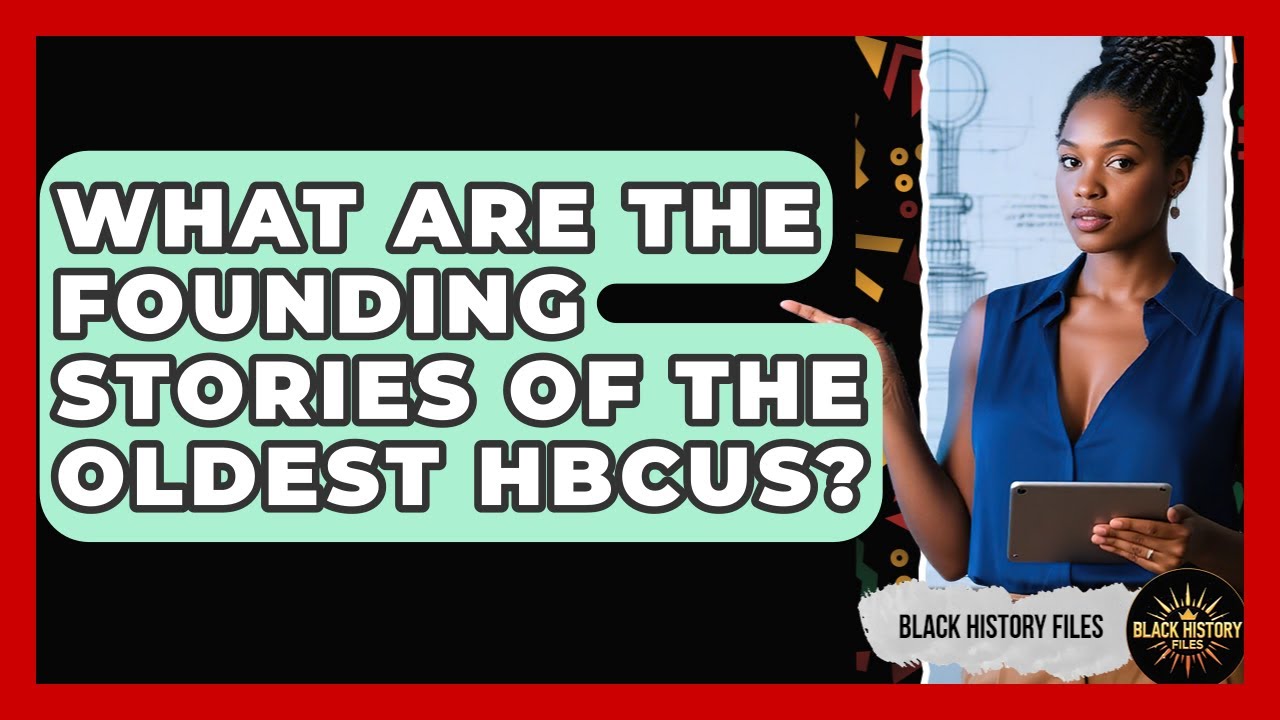 What Are The Founding Stories Of The Oldest HBCUs? - Black History ...