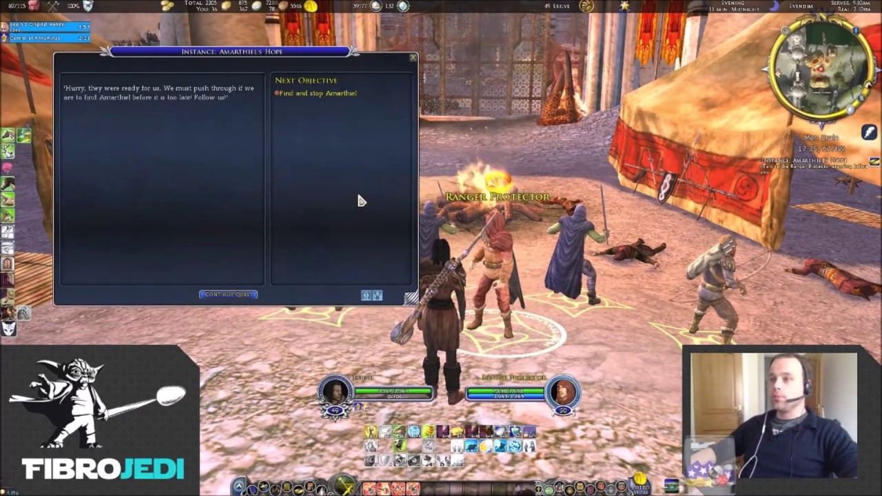 LOTRO Beorning - Volume 1 Epic Questing - Tracking Amarthiel Across ...