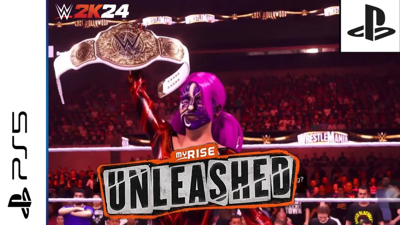 WWE 2K24 My Rise Unleashed (PS5) No Commentary - YouTube