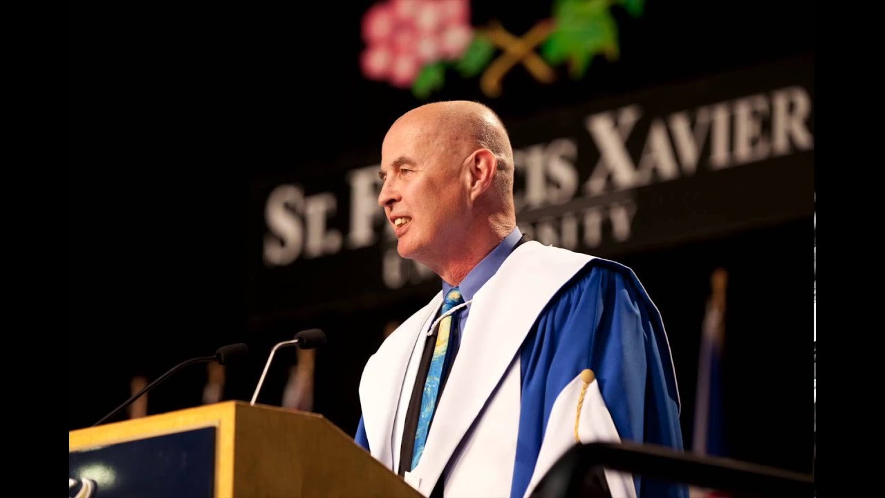 Jim Mulcahy speaks at StFX Convocation - YouTube
